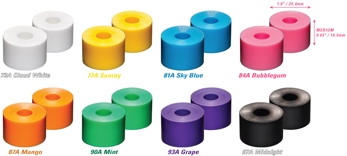 Seismic - Barrel Bushings (set of 2) – SBDW Longboards Hong Kong